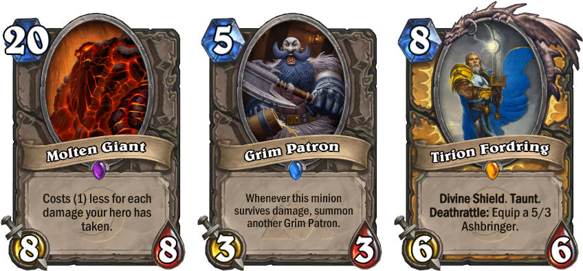 Core Cards - Highlord Tirion Fordring Clipart - Large Size Png Image ...