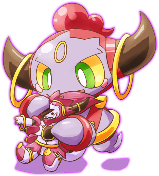 Hoopa Pokemon Clipart - Large Size Png Image - PikPng