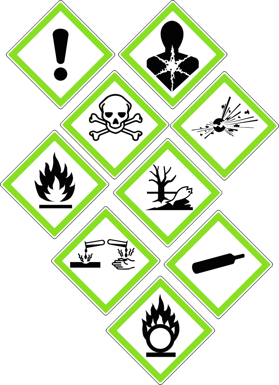 Hazardous Materials Shipping Rules And Regulations - Ghs Clipart ...