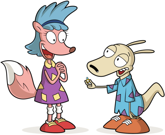 Rocko And Sheila-ex212 - Rocko's Modern Life Rocko And Sheila Clipart ...
