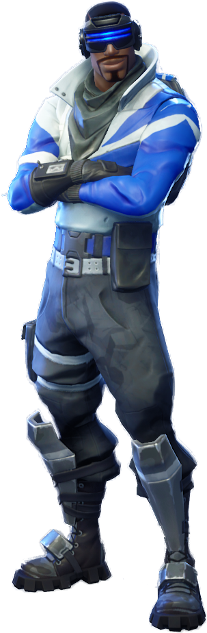 Fortnite Blue Striker - Fortnite Blue Striker Png Clipart - Large Size ...