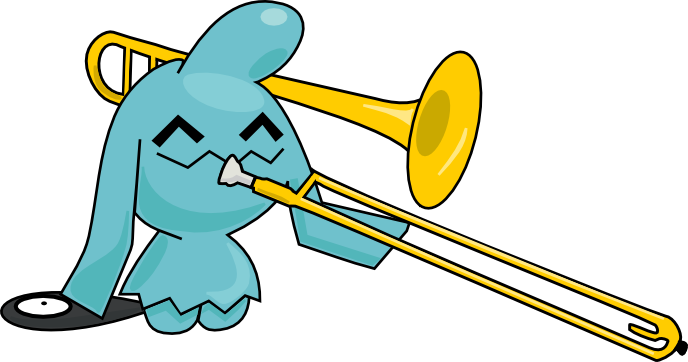 #pokemon #wynaut #instrument #trumpet #freetoedit - Trombone Pokemon ...