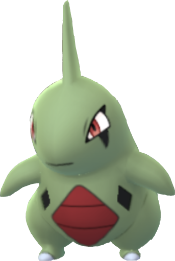 Larvitar Pokemon Go Sprite Clipart - Large Size Png Image - PikPng