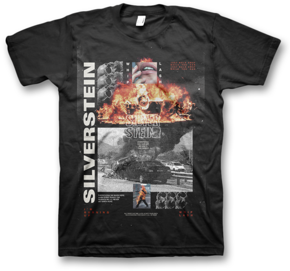 Whiplash T-shirt - Shirt Falling In Reverse Clipart - Large Size Png ...