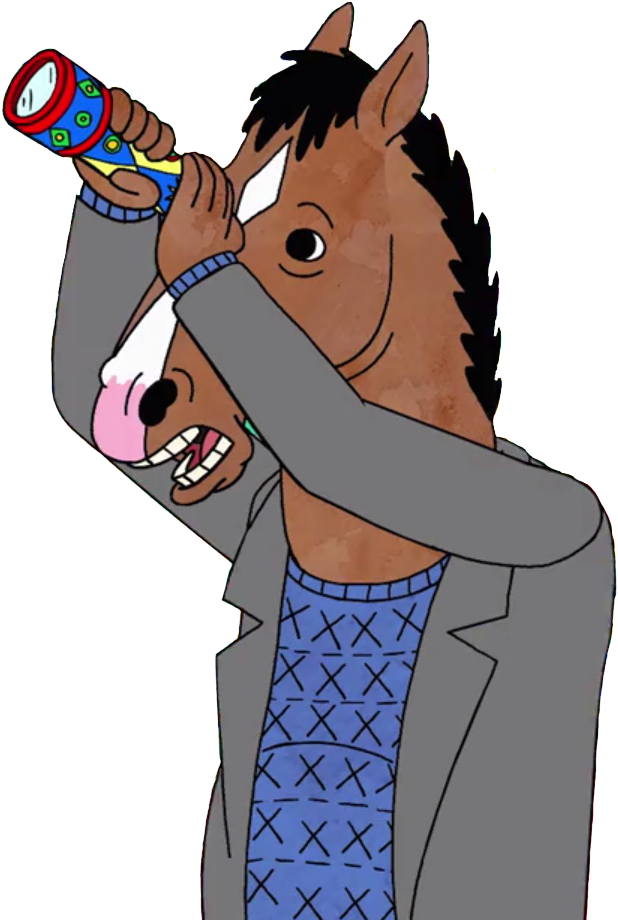 Bojack's Kaleidoscope - - Bow Jack Horseman Clipart - Large Size Png ...