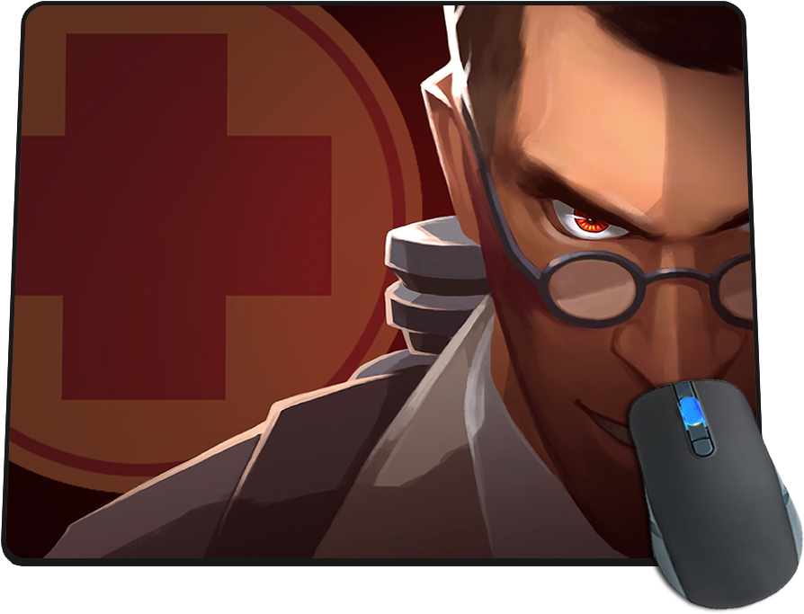 Medic Fanart Evil Clipart - Large Size Png Image - PikPng