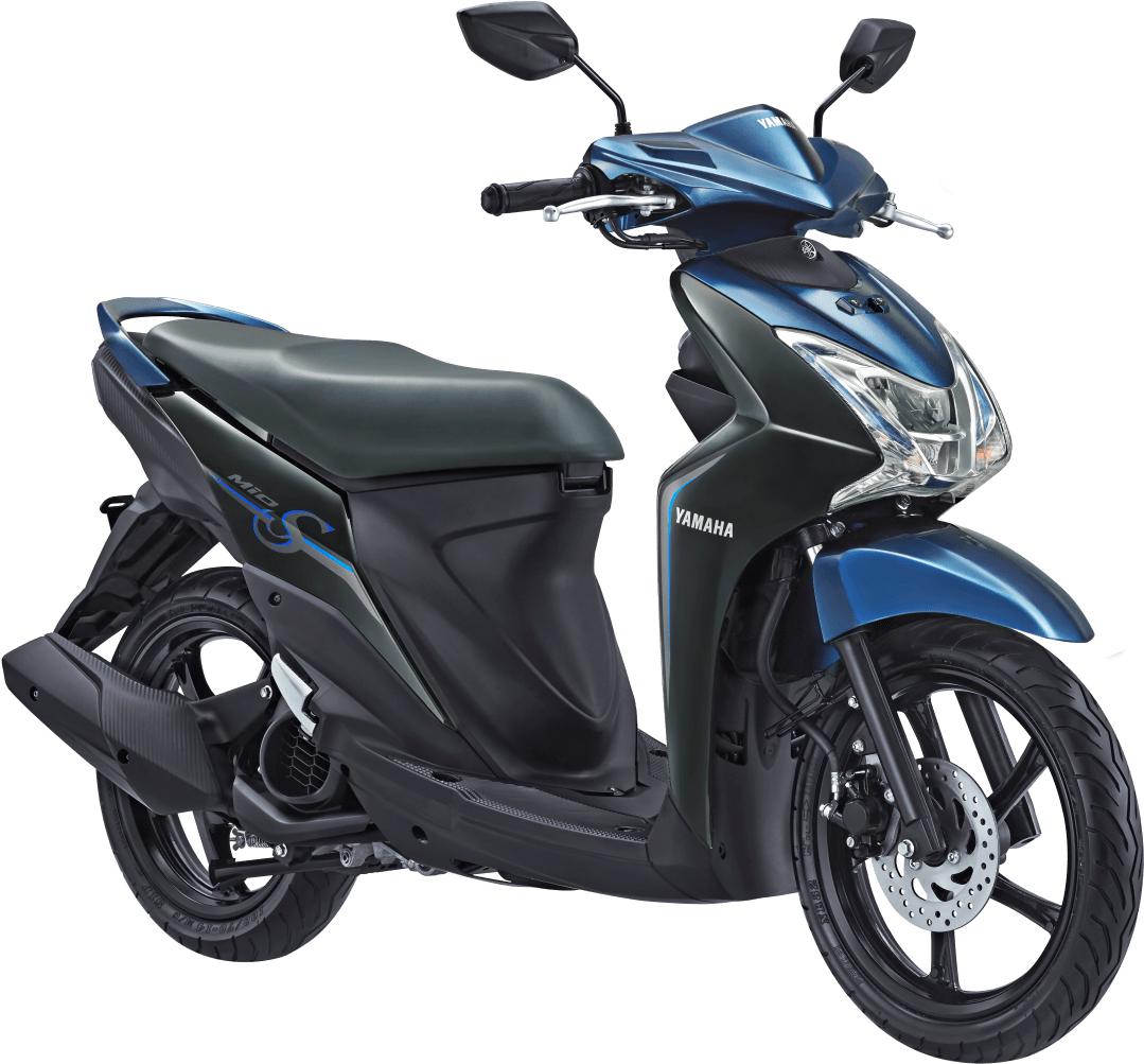 Sewa Yamaha Mio - Mio S Warna Hitam Clipart - Large Size Png Image - PikPng