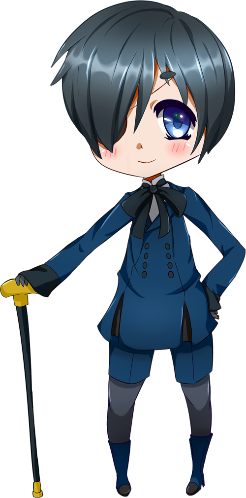 Ciel Phantomhive Png - Ciel Phantomhive Cute Chibi Clipart - Large Size ...