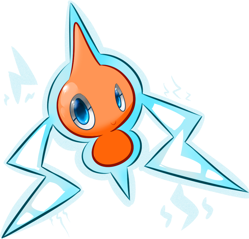 Pokemon Rotom Cute Clipart - Large Size Png Image - PikPng