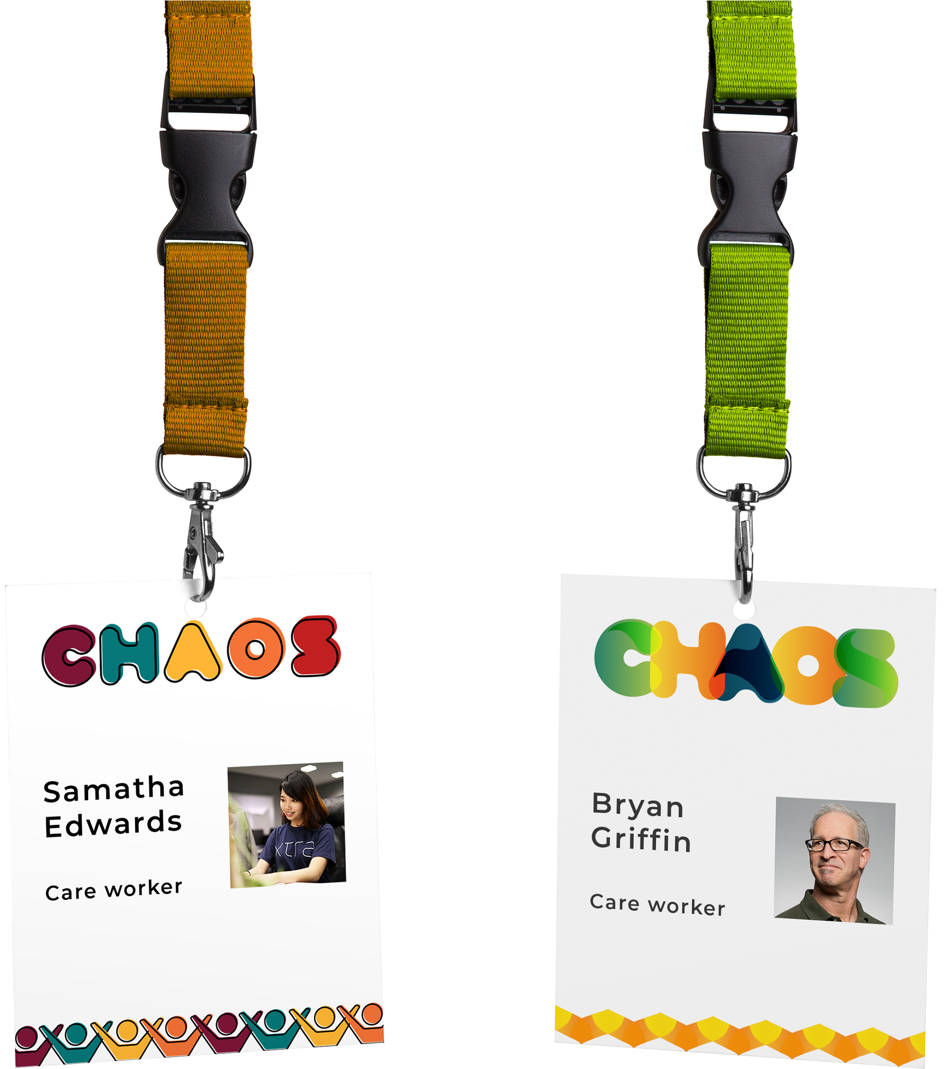 Designed By Jack Johnson - Staff Name Tags Clipart - Large Size Png ...