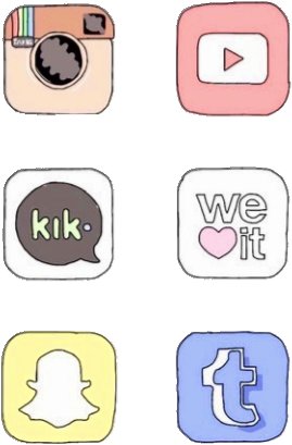 Download Kawaii Cute Soft Aesthetic Transparent Overlay Snapchat ...