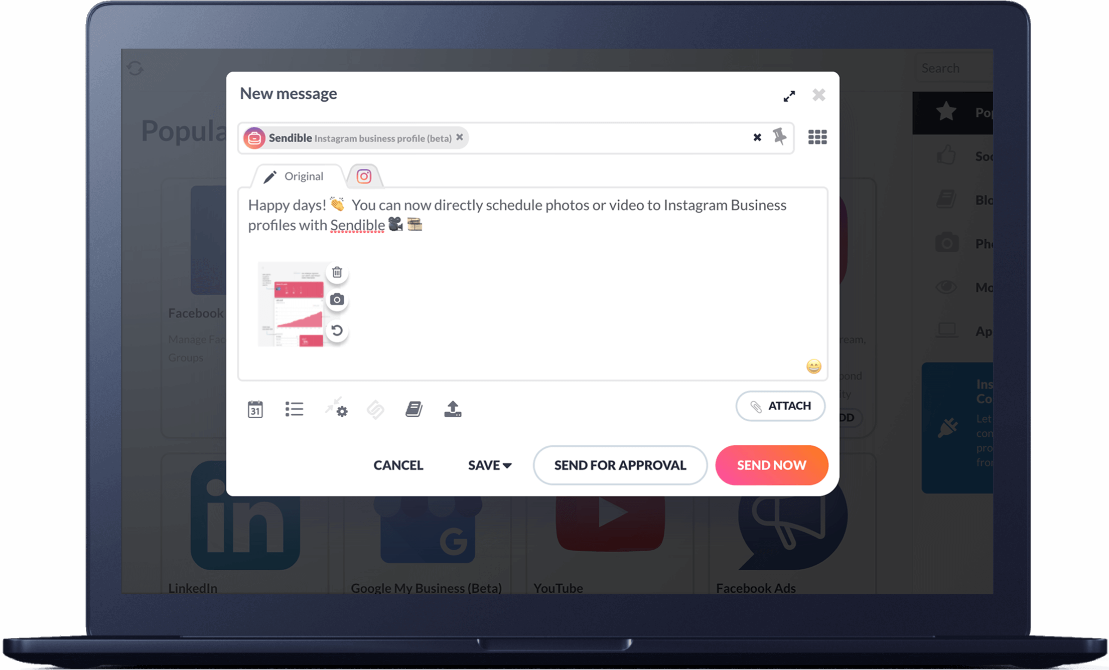 Instagram In Compose Box - Utility Software Clipart - Large Size Png ...