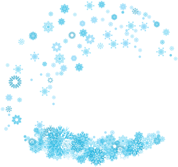 Download Winter Decoration Snowflakes Png Clip Art Image - Winter ...