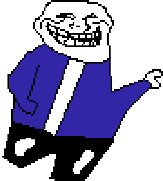 Troll Face Sans - Troll Face Clipart - Large Size Png Image - PikPng