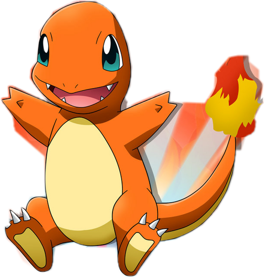 Charmander Sticker Clipart - Large Size Png Image - PikPng