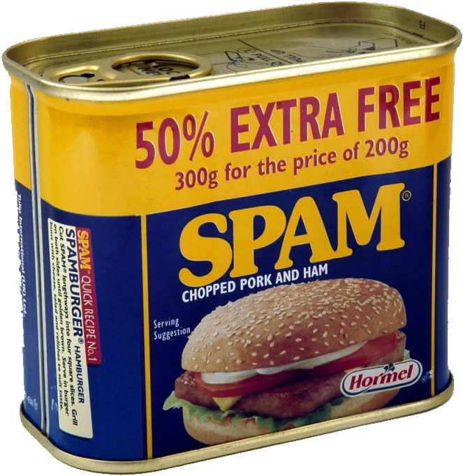 Anti Spam - Spam Healthy Clipart - Large Size Png Image - PikPng