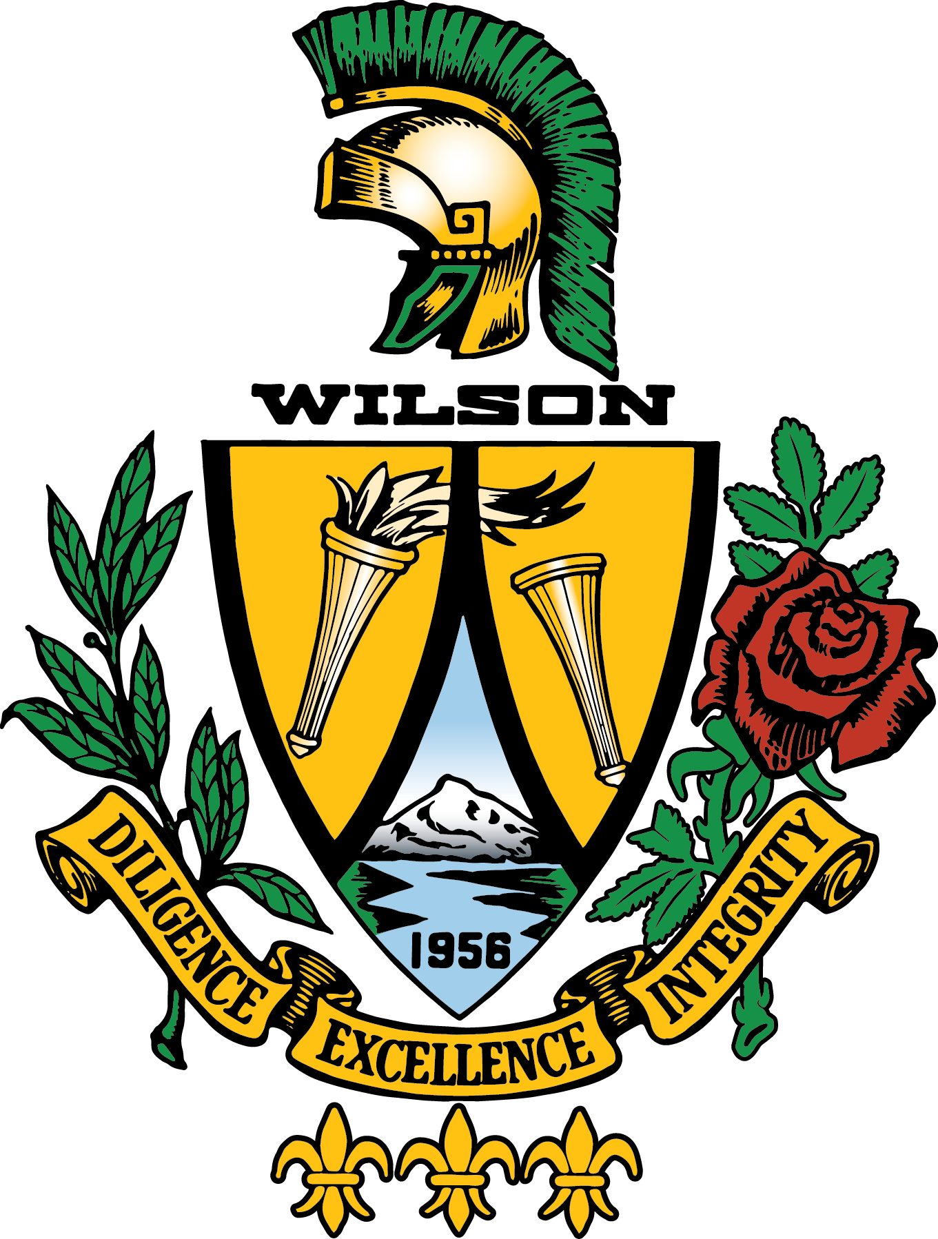 Wilson High School Logo Clipart - Large Size Png Image - PikPng