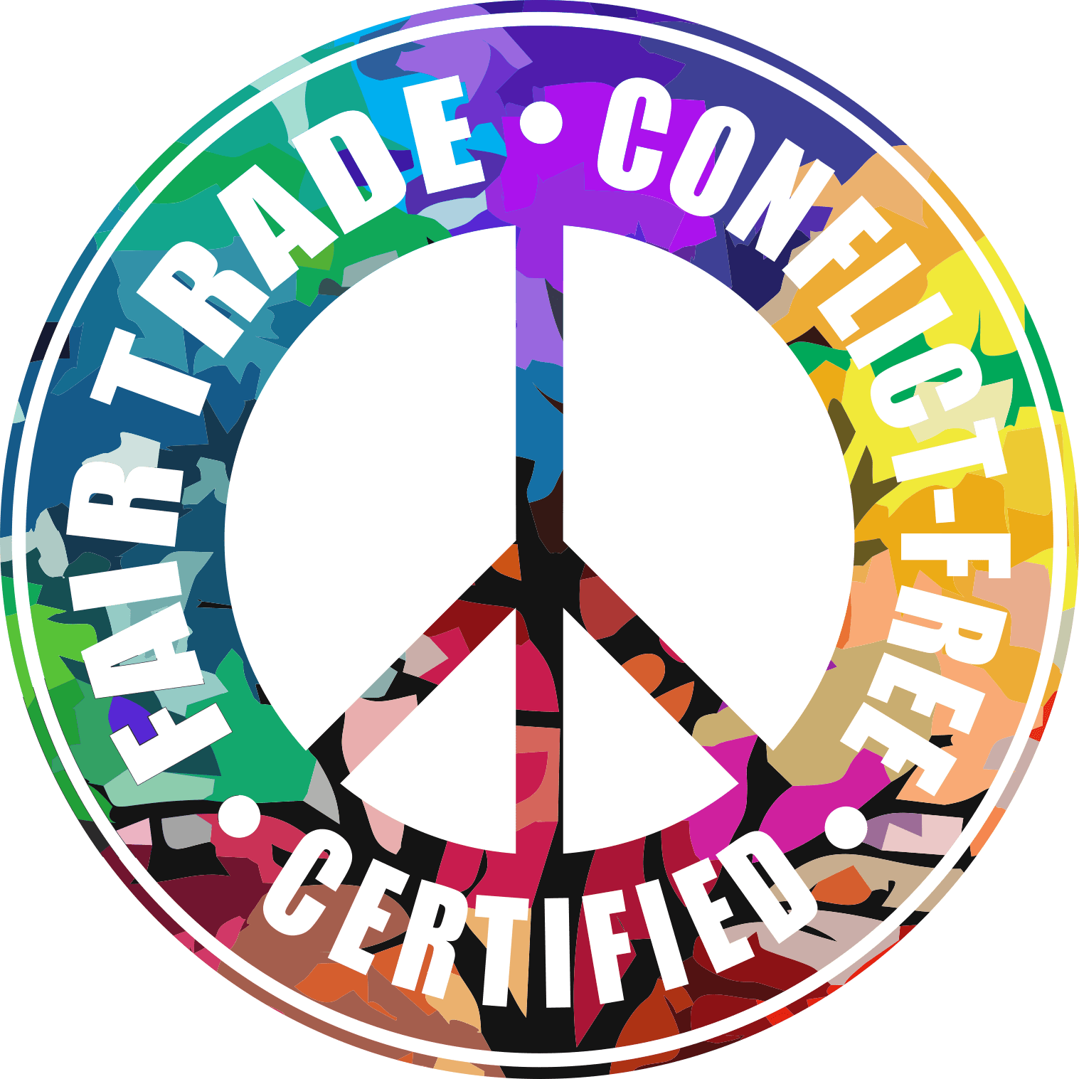 Certification Color Logo - Different Fair Trade Logos Clipart - Large ...