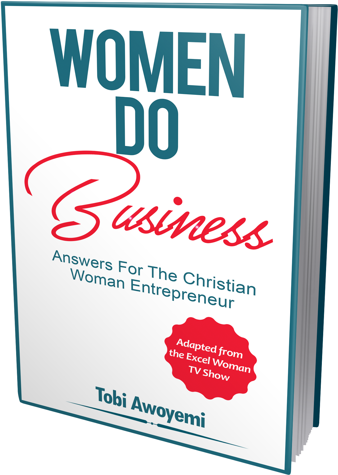 Women Do Business Book By Tobi Awoyemi - Poster Clipart - Large Size ...