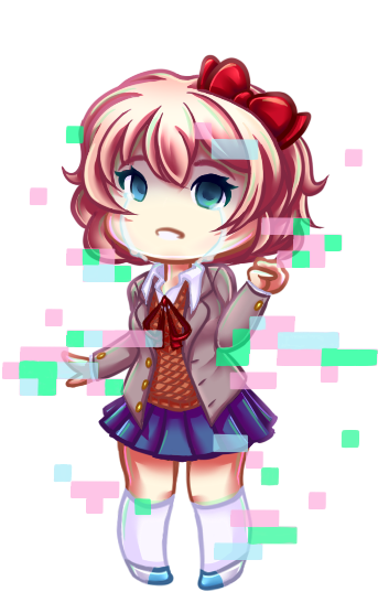 Ddlc Anext Animenext Doki Doki Literature Club Sayori Cartoon Clipart