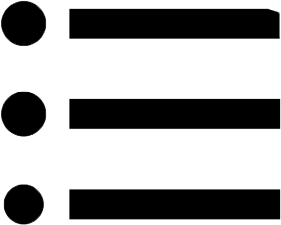 List - Three Line Icon Png Clipart - Large Size Png Image - PikPng