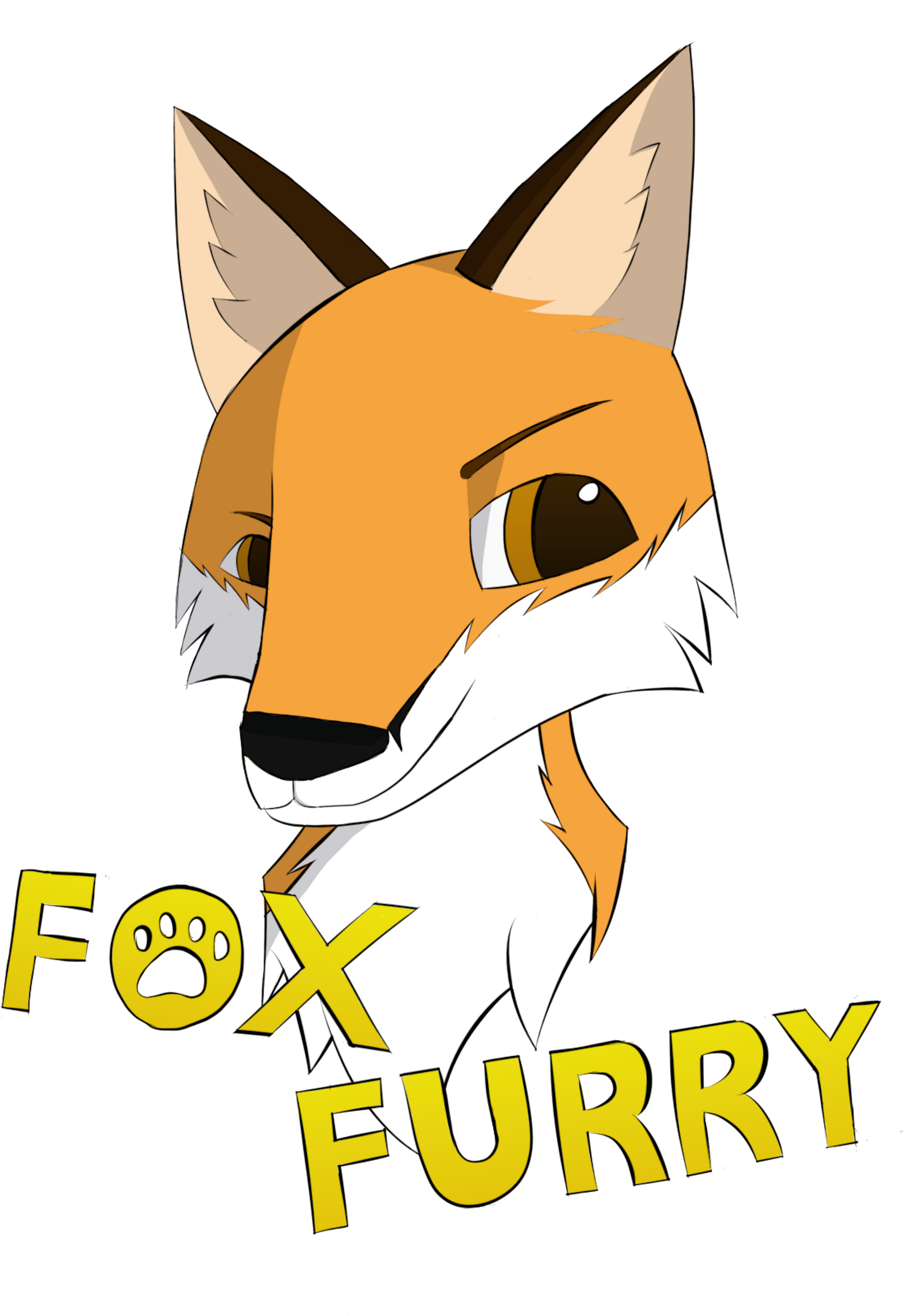 The Fox Furry - Cartoon Clipart - Large Size Png Image - PikPng