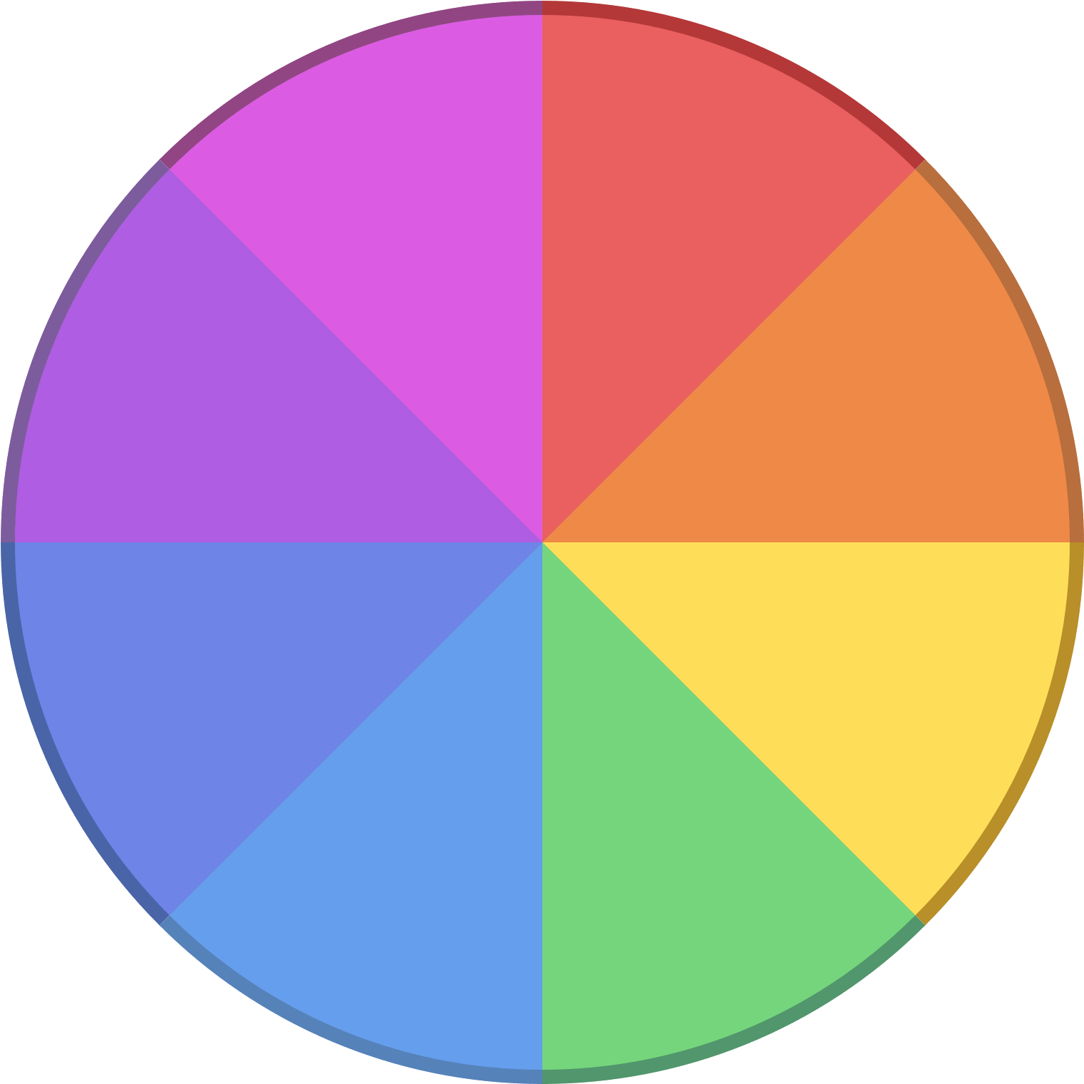 Vector Transparent Library Color Wheel Icon Free Download - Skins Png ...