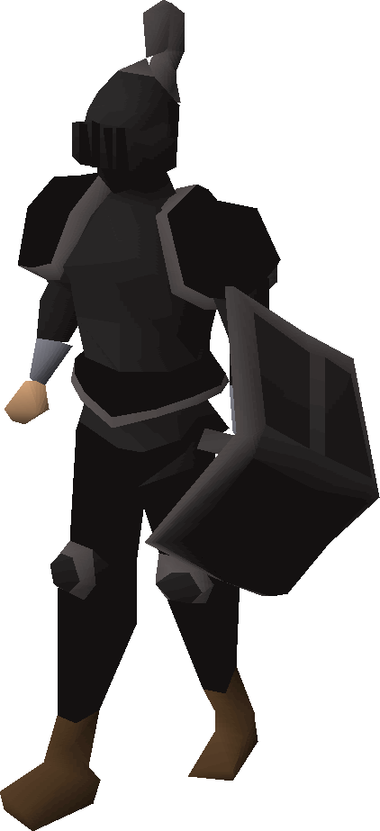 Black Trimmed Armour Old School Runescape Wiki Fandom - Iron Trimmed ...