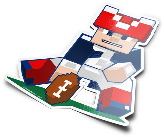 Minuteman Minecraft - Cartoon Clipart - Large Size Png Image - PikPng