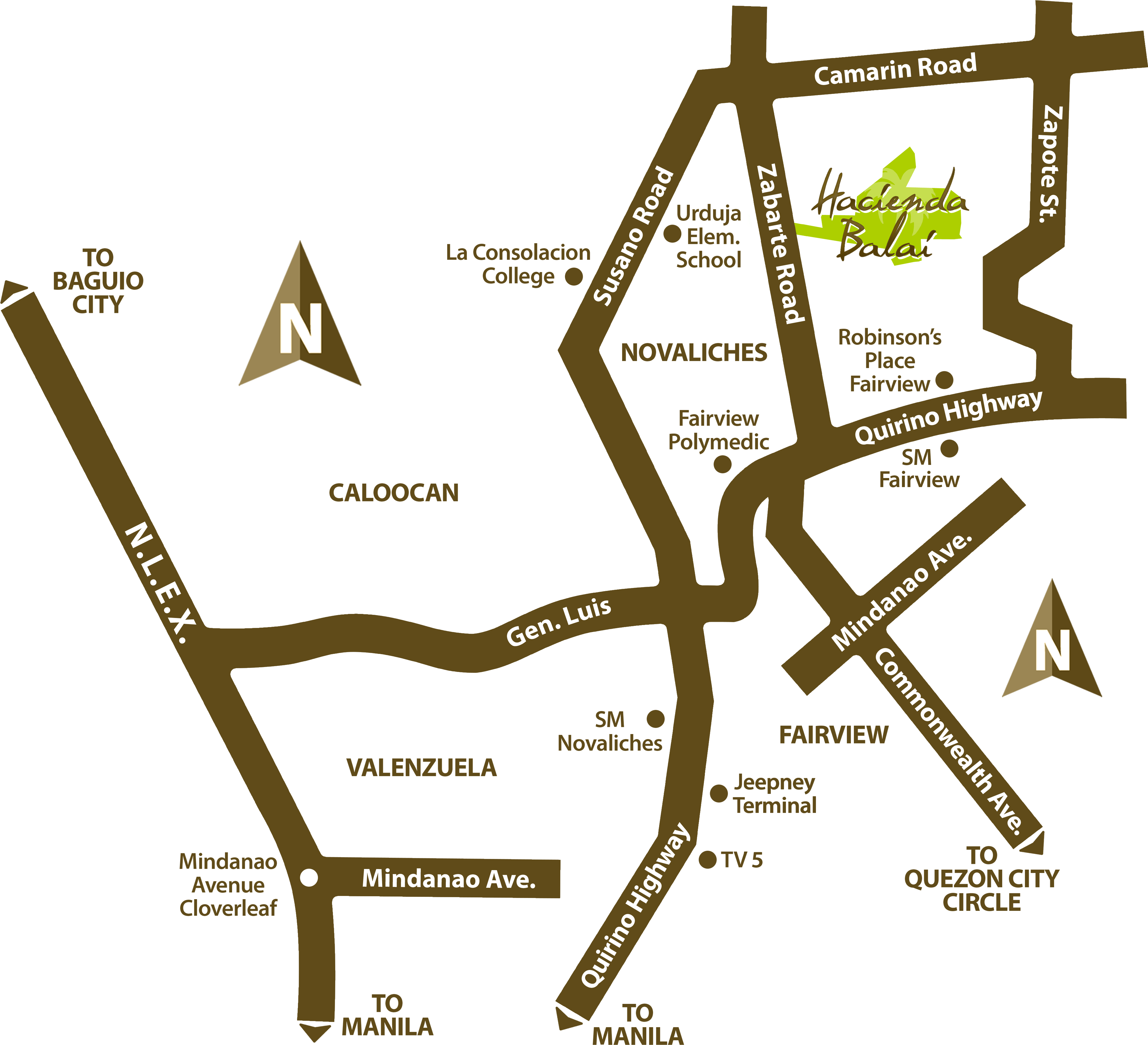 Hacienda Balai's Location Along Zabarte Road Is An - Hacienda Balai ...