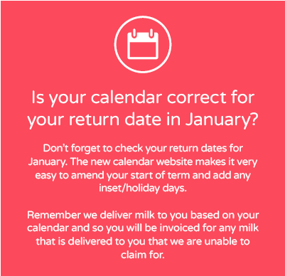 Is Your Calendar Correct For Your Return Date In January - Brochure ...