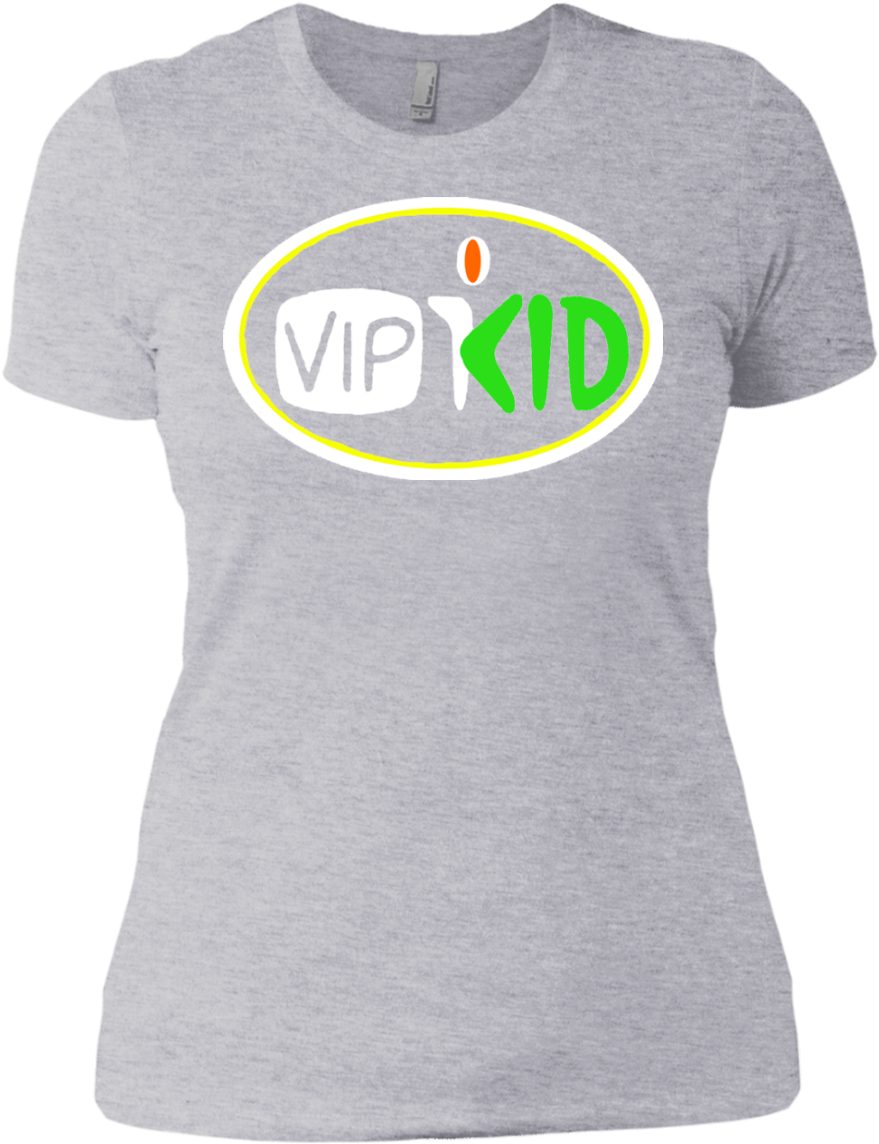 Vipkid Logo Llc2 Ladies' Boyfriend T-shirt - Active Shirt Clipart ...