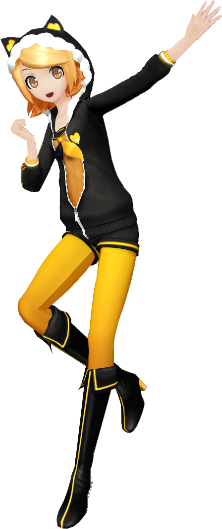 Download Today's Rin Module Of The Day Is - Rin Kagamine Orange Fox ...