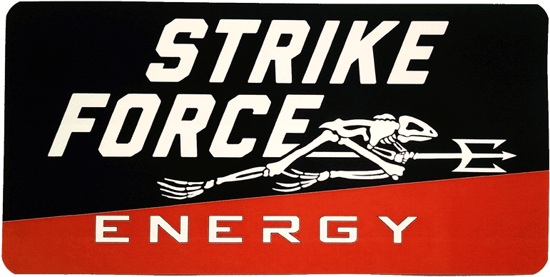 Strike Force Energy Sticker - Strike Force Energy Logo Clipart - Large ...
