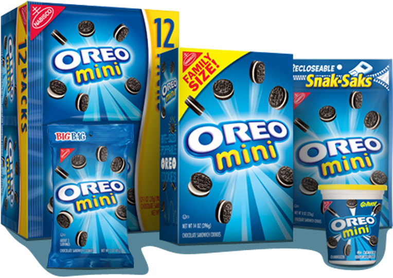 Oreo Minis Clipart - Large Size Png Image - PikPng