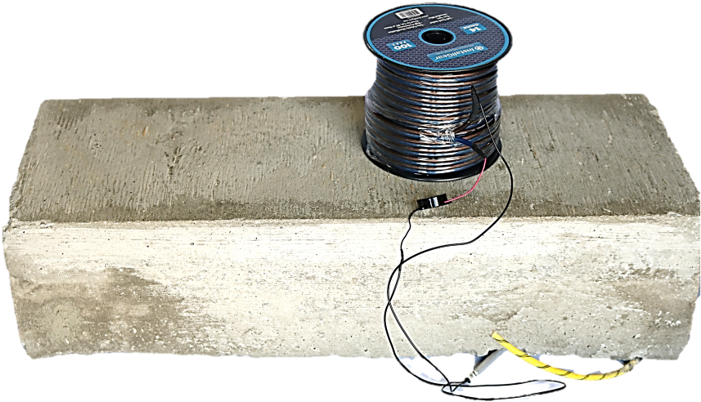 Simulated Curb Ied Training Device - Wire Clipart - Large Size Png ...