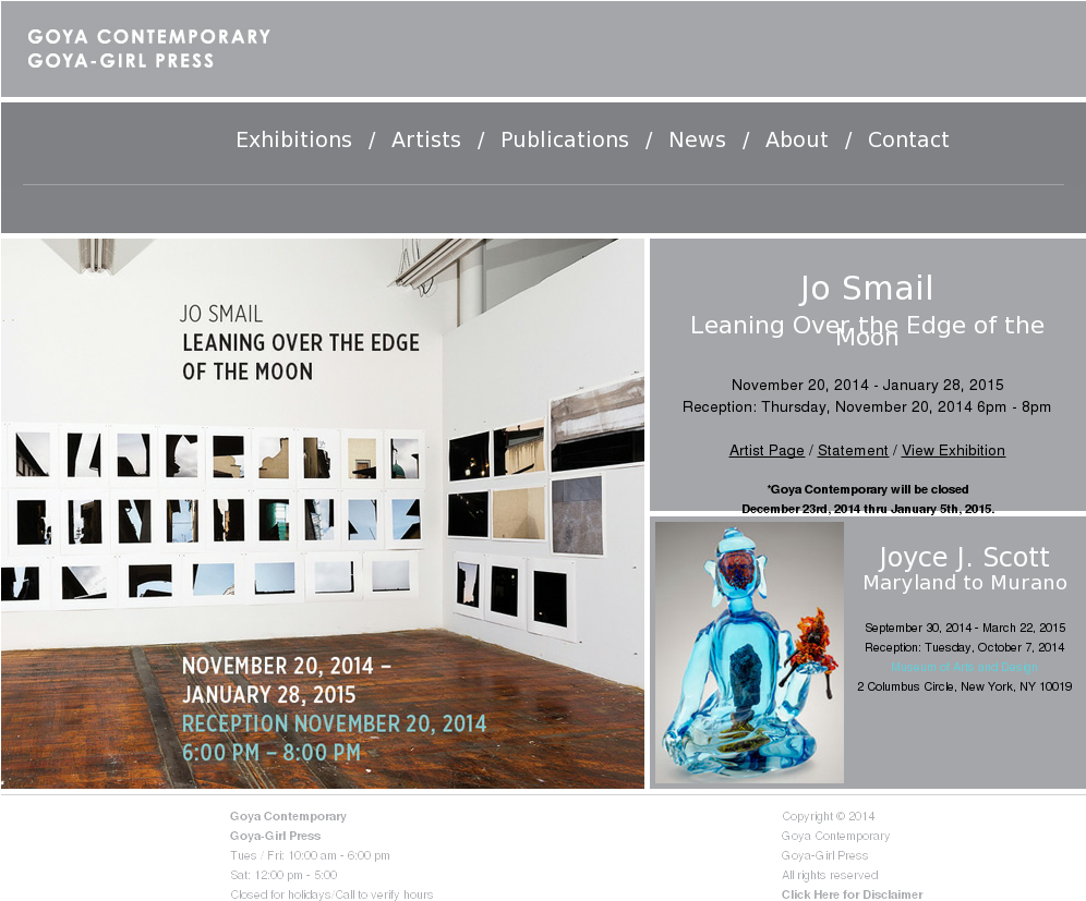 Goya Contemporary Competitors, Revenue And Employees - Website Clipart ...
