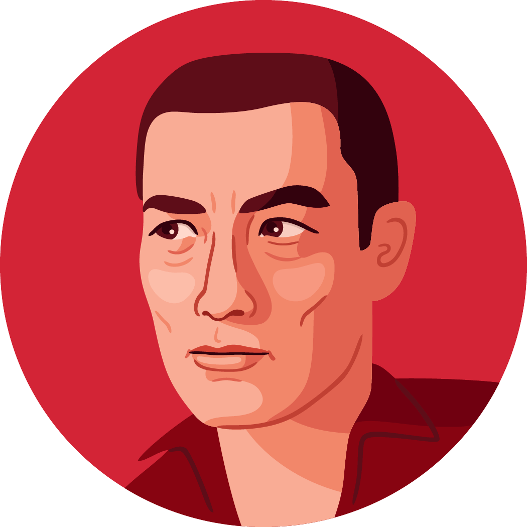 Yukio Mishima Cartoon Clipart - Large Size Png Image - PikPng