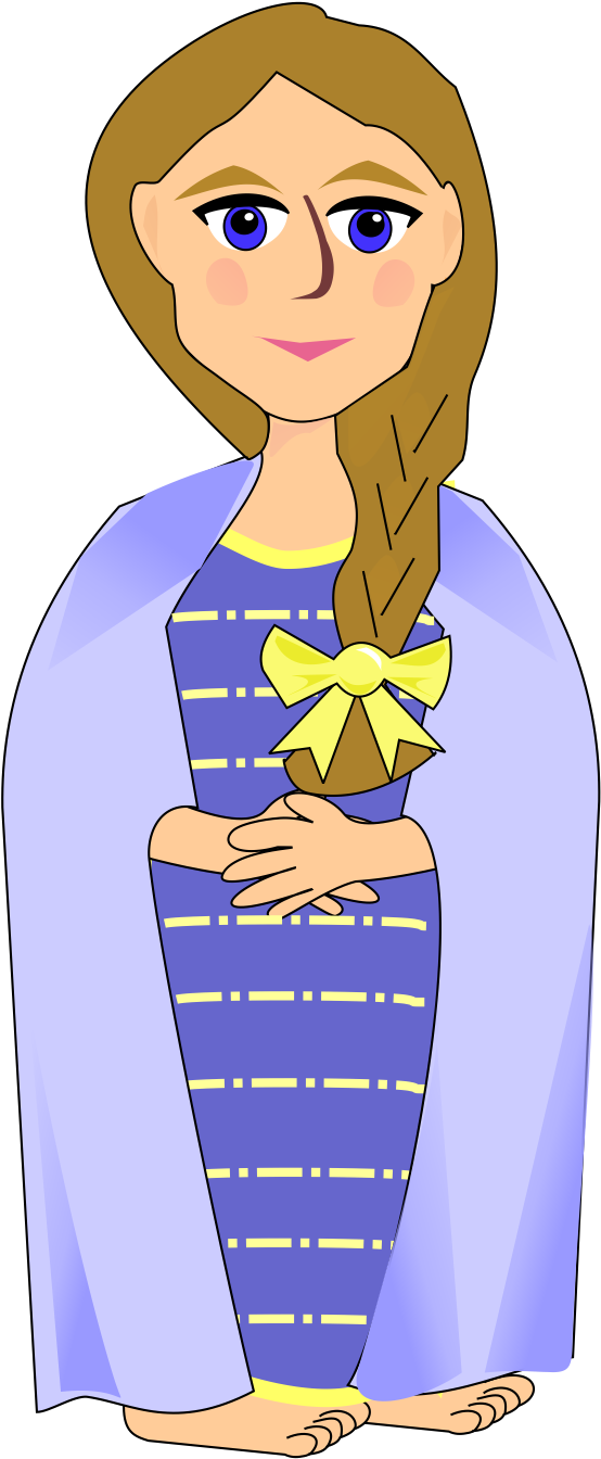Rachel - Rachel From The Bible Cartoon Clipart - Large Size Png Image ...