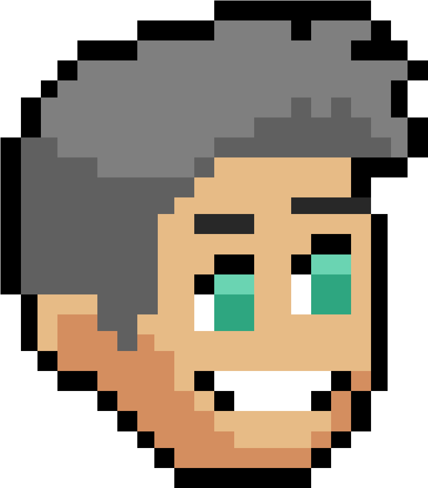 Male Swoop Hair - Pixel Basketball Png Clipart - Large Size Png Image ...