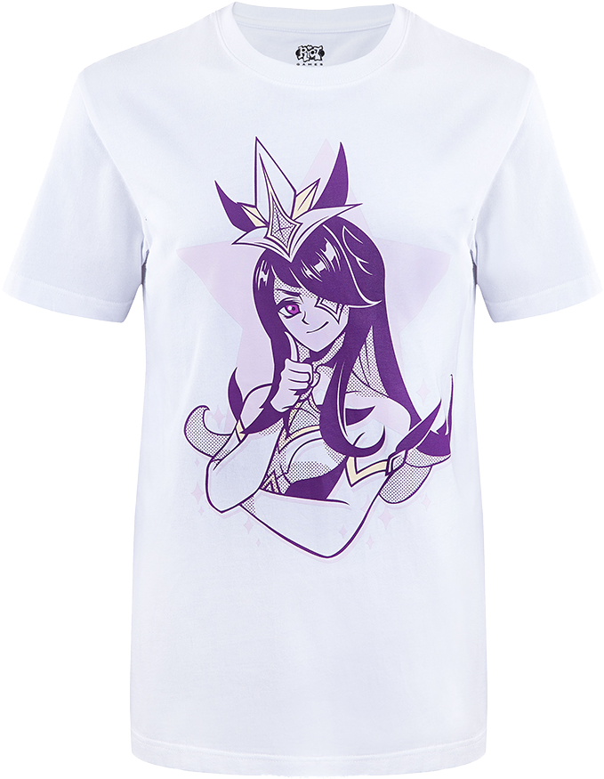 Riot Games Merch - Star Guardian Syndra Shirt Clipart - Large Size Png ...