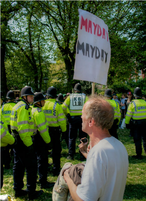 May Day Protestor - Grass Clipart - Large Size Png Image - PikPng