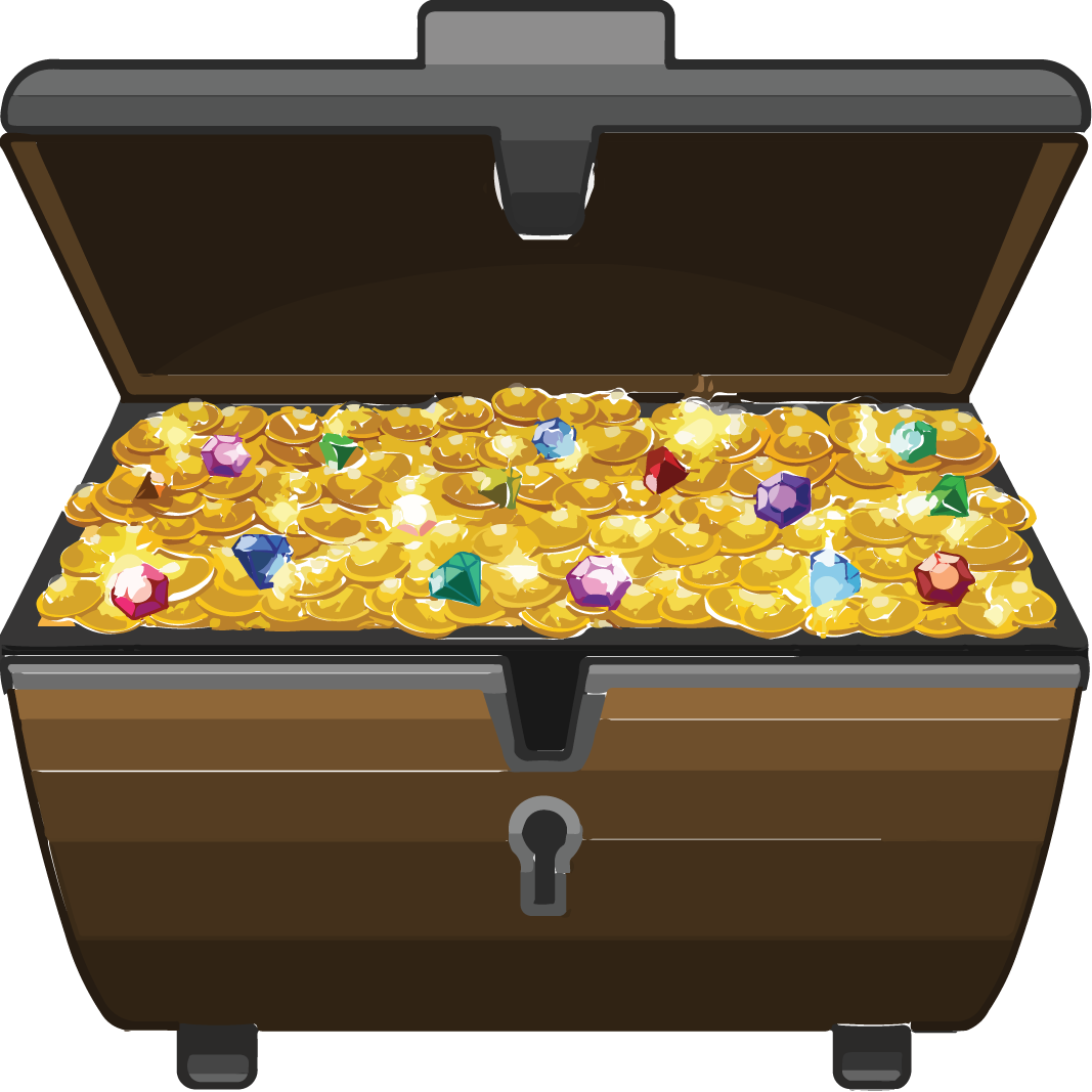 Treasure Chest Png Png Clipart - Large Size Png Image - PikPng