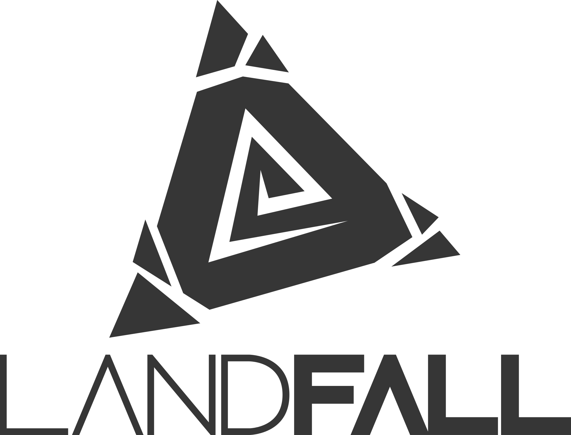 Landfall Black - Landfall Games Landfall Logo Clipart - Large Size Png ...