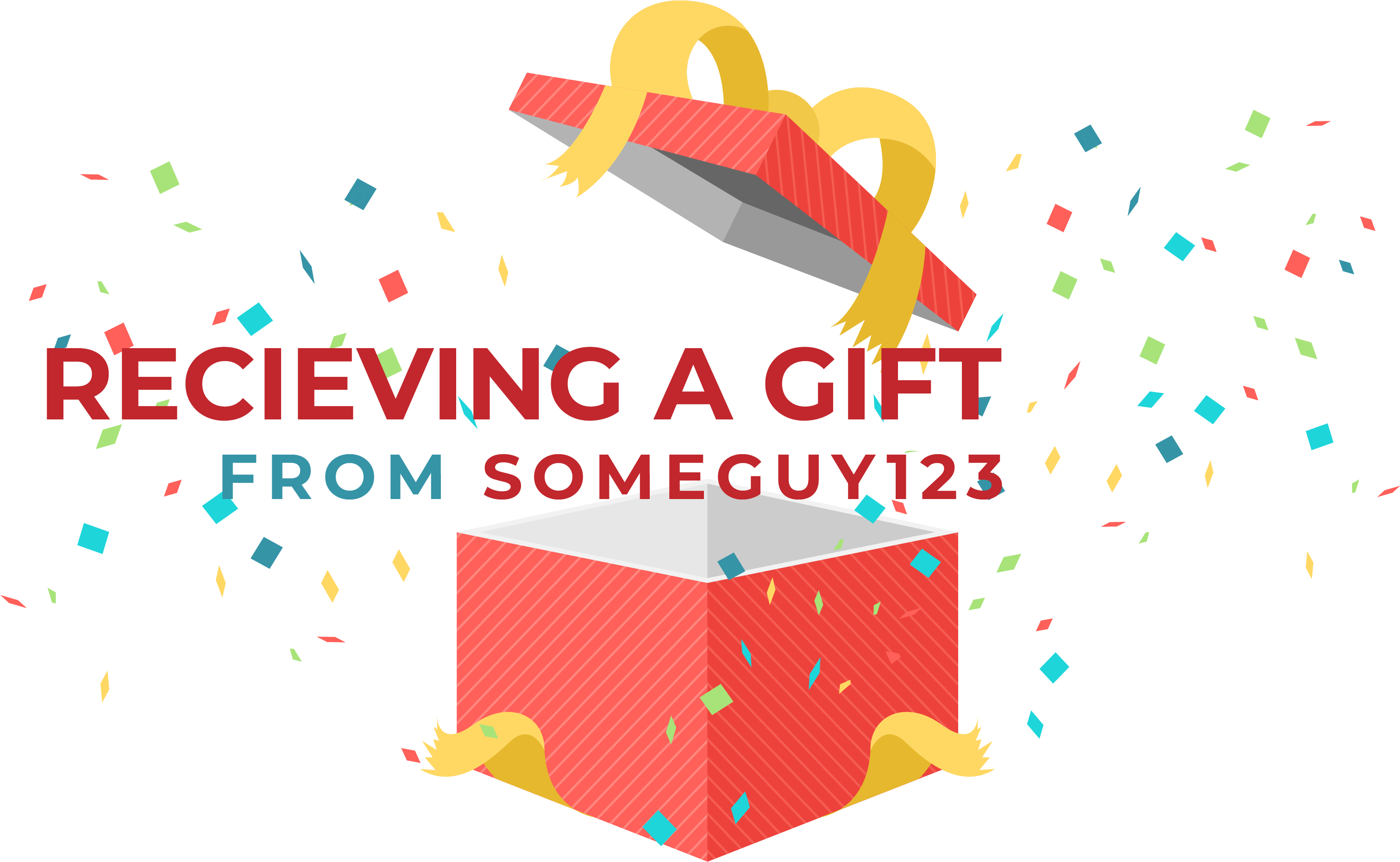 Receiving Gift Thumb-01 - Graphic Design Clipart - Large Size Png Image ...