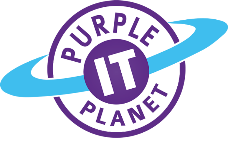 Purple Planet It Logo - Purple Planet Logo Clipart - Large Size Png ...