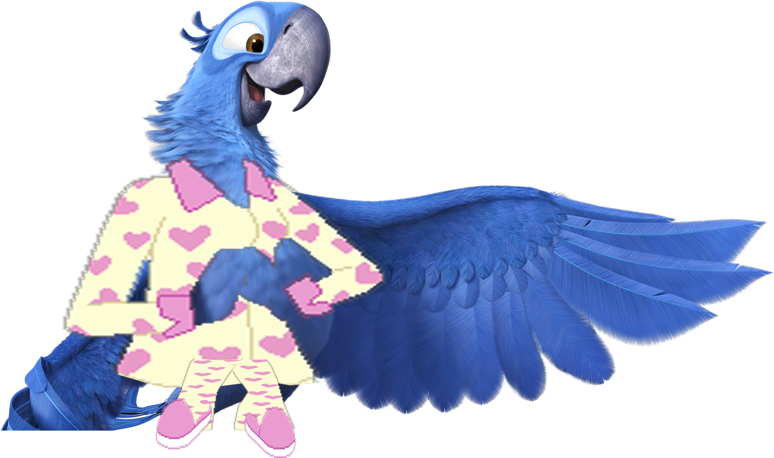 Blu Slumber Party - Blue Bird On Rio Clipart - Large Size Png Image ...