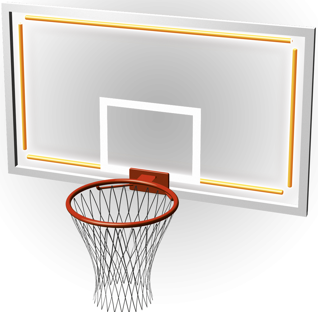 Basketball Backboard Png - Streetball Clipart - Large Size Png Image ...