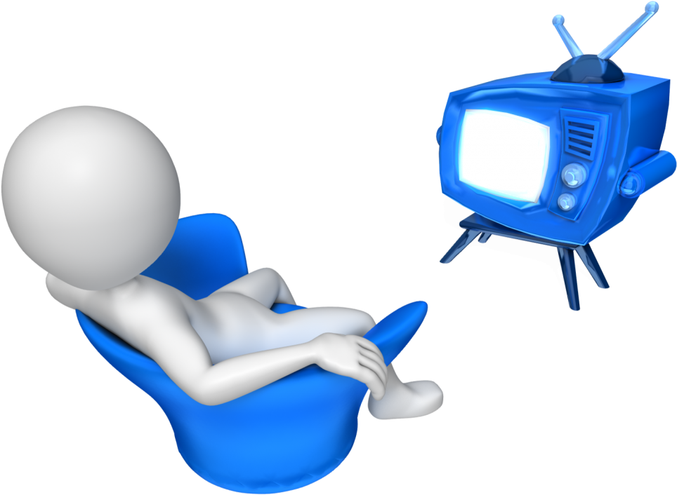 Stick Figure Watching Tv - Person Watching Tv Stick Figure Clipart ...