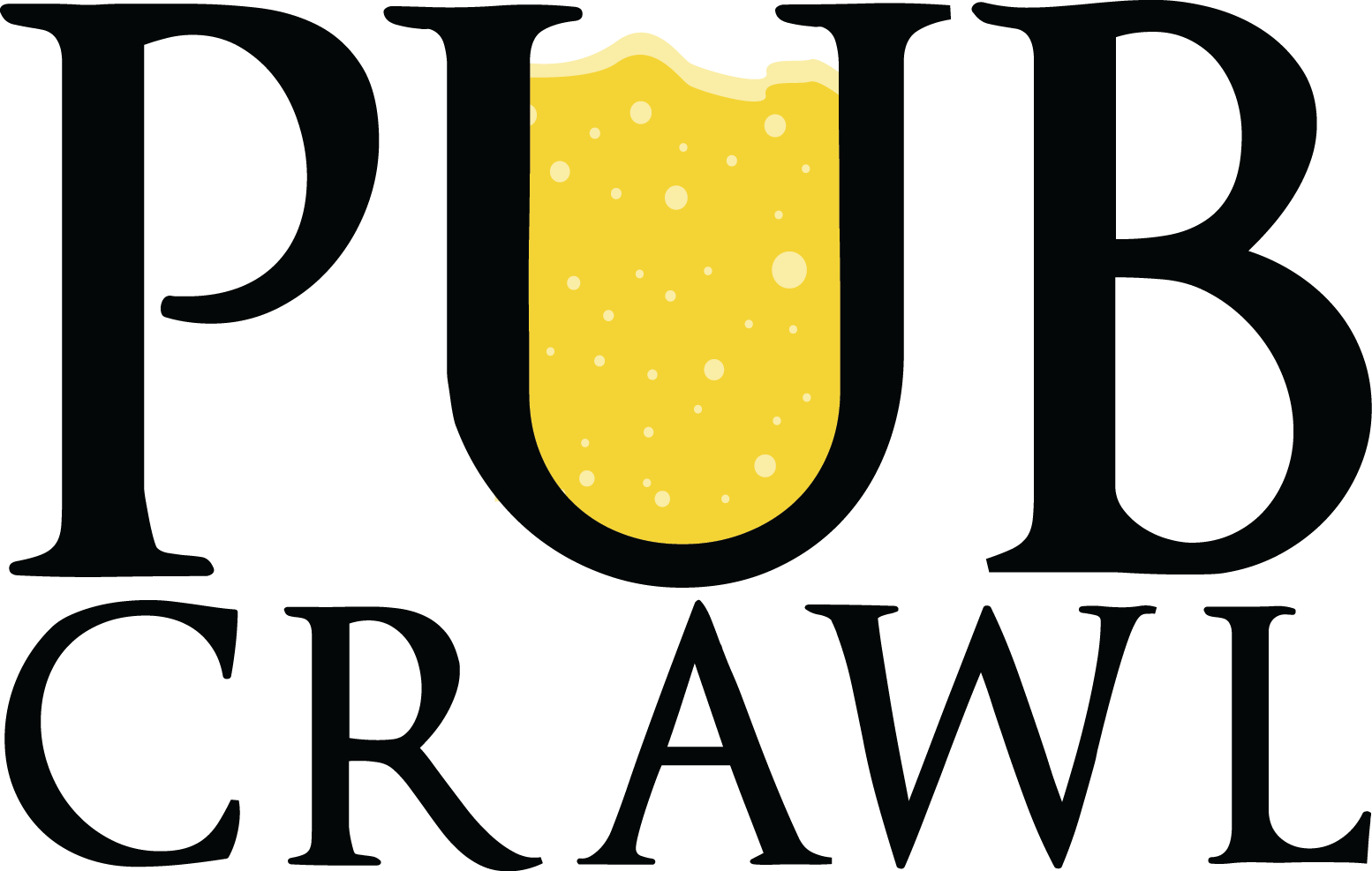 Pub Crawl Logo Clipart - Large Size Png Image - PikPng